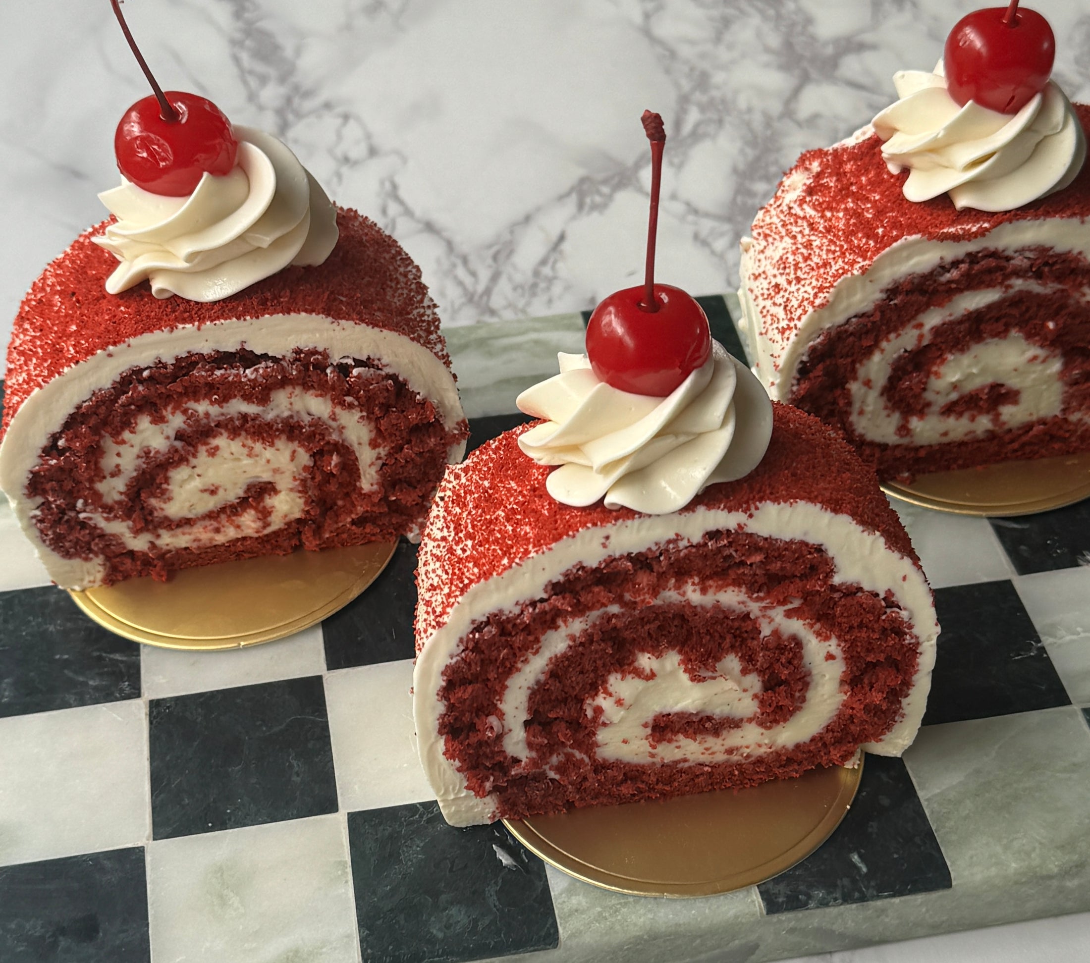 Red Velvet Roll Cake – Bella Bakes