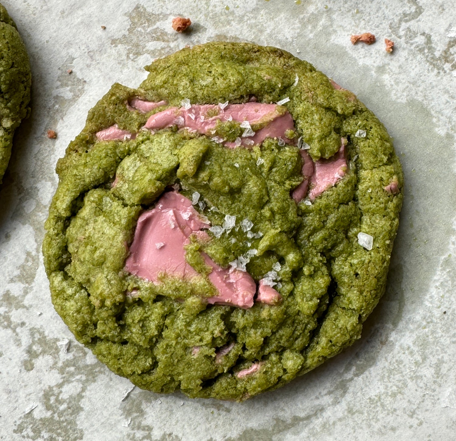 Ruby Chocolate Matcha Cookies – Bella Bakes